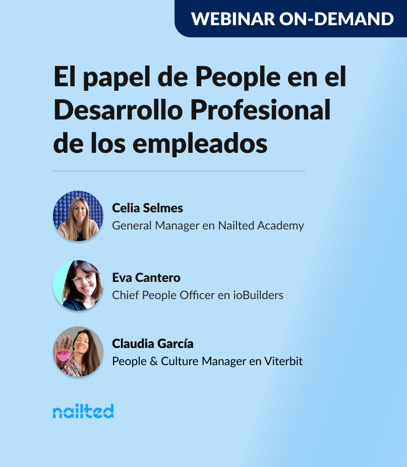 【Webinar】El papel de People en el desarrollo profesional de los empleados